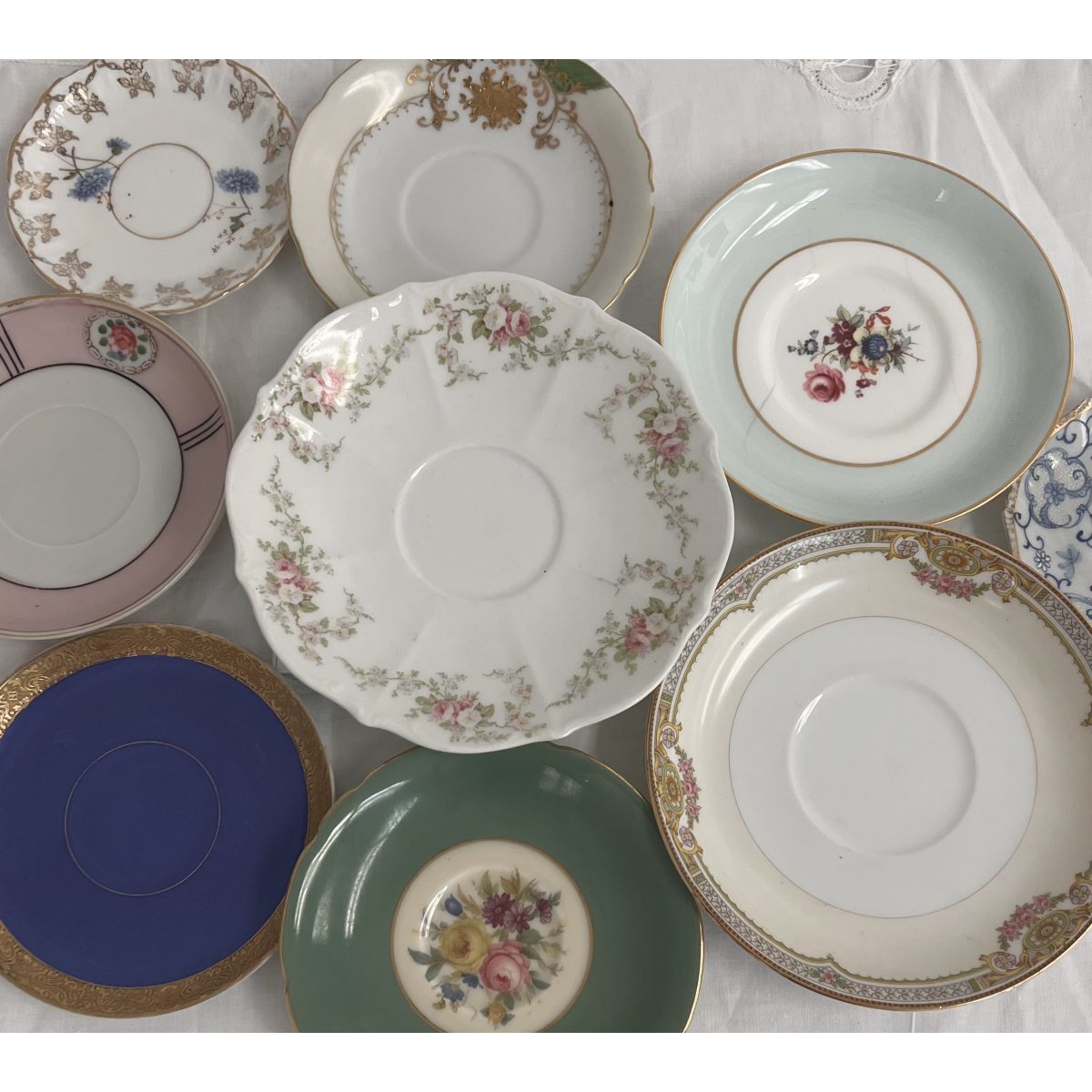 Assorted Saucers - The Vintage Vault